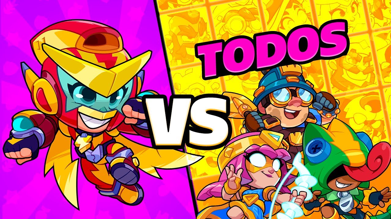 MAX vs TODOS LOS PERSONAJES de SQUAD BUSTERS - YouTube