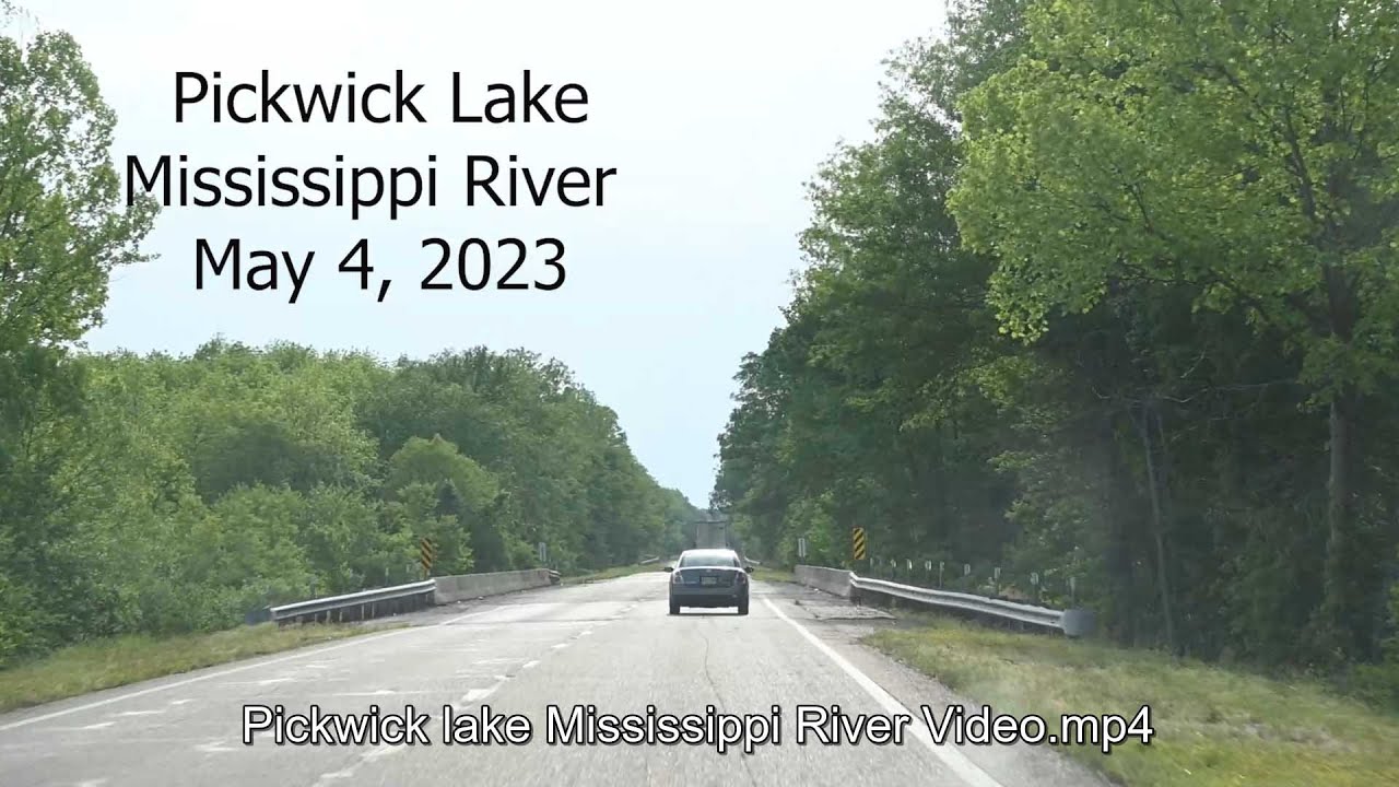 Pickwick lake Mississippi River Video - YouTube