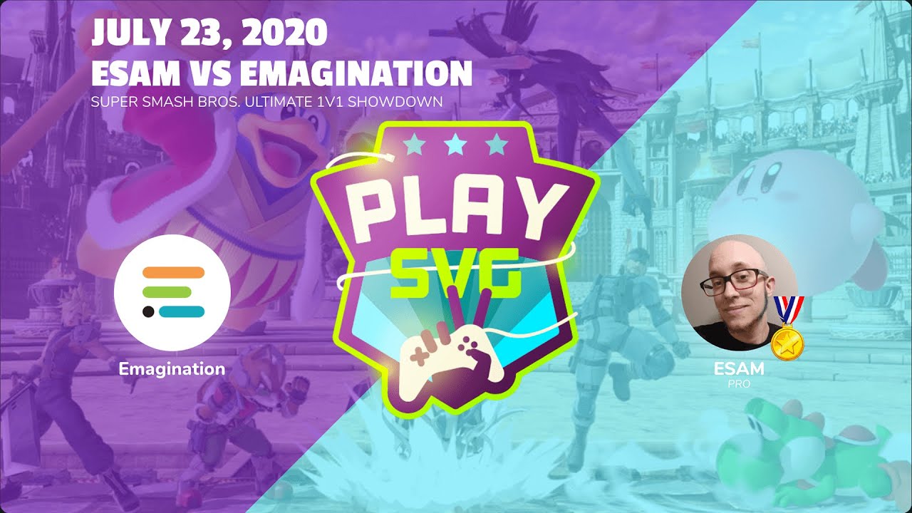PlaySVG Super Smash Bros. Ultimate - Esam vs. Emagination July 23, 2020 ...