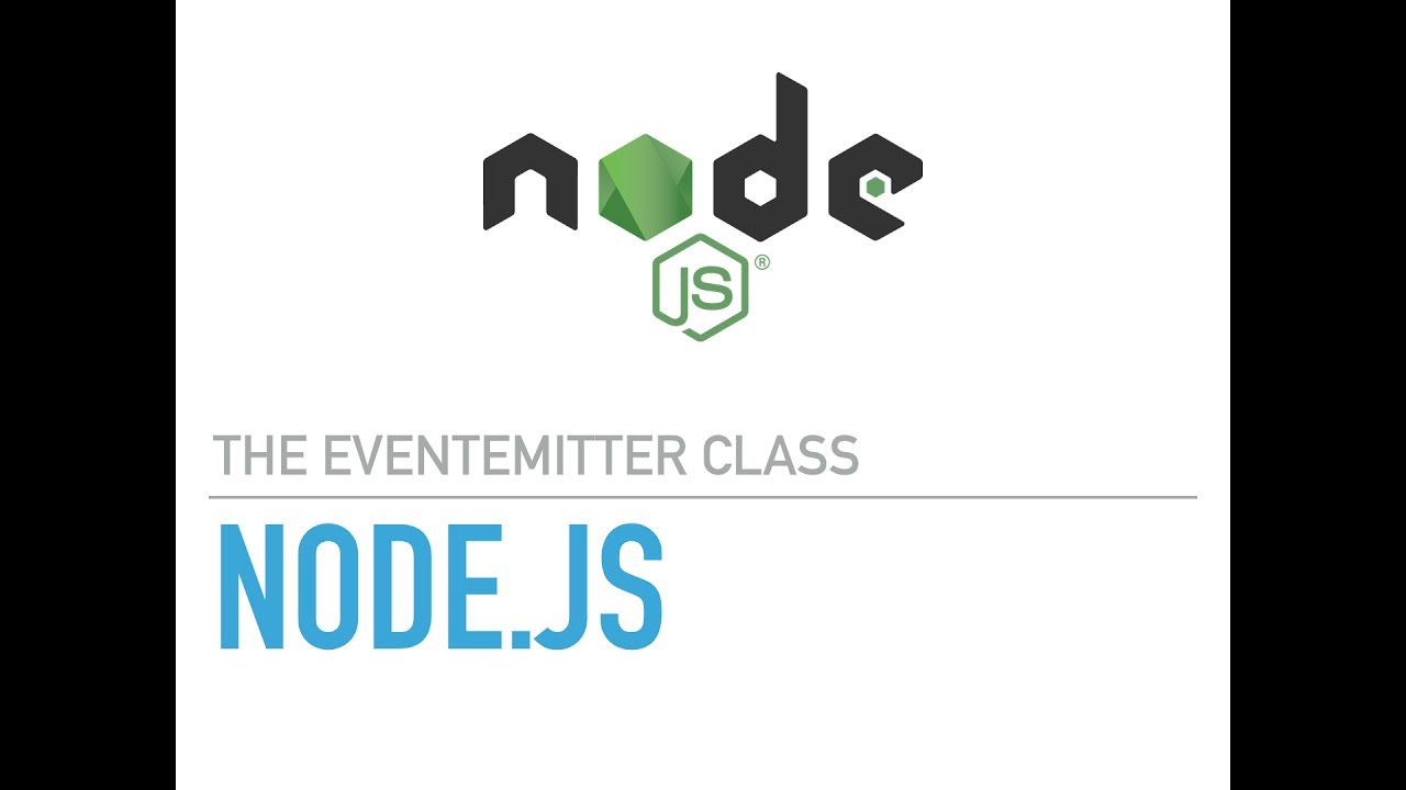 Node Js Eventemitter Intro Youtube