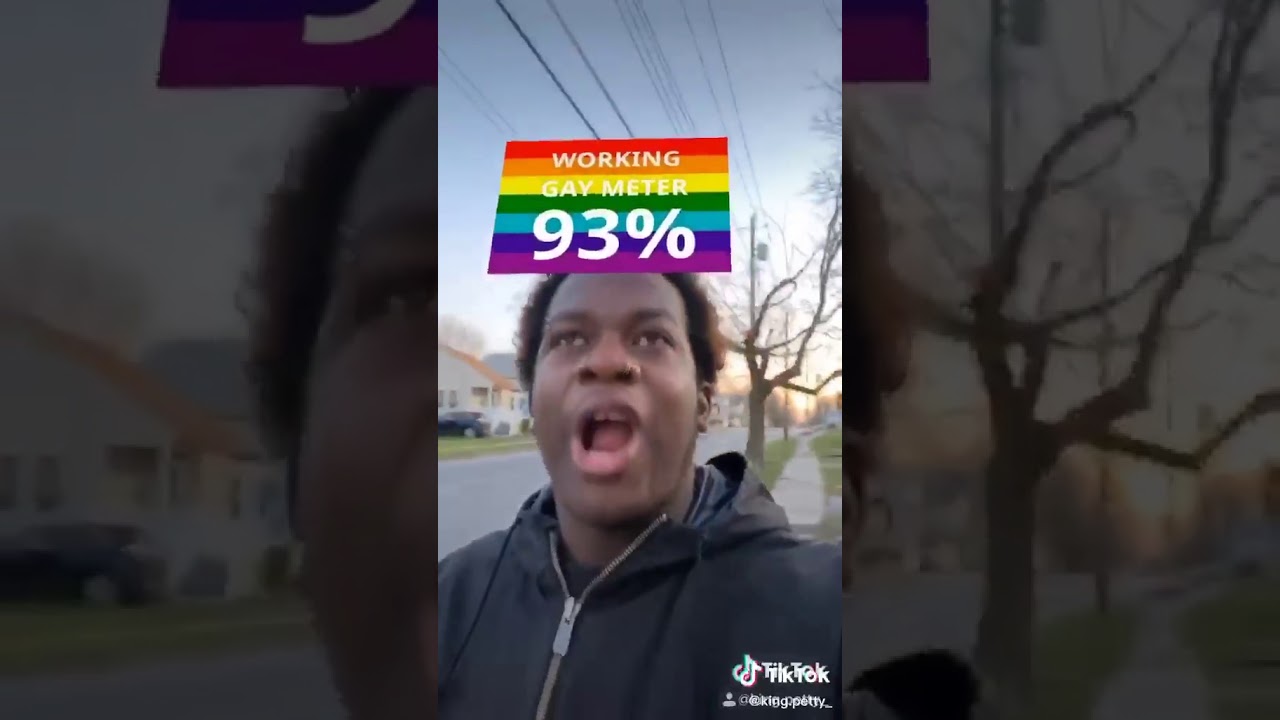 Gay Meter funny tiktok - YouTube