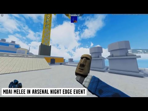 I got moai melee in arsenal (Roblox) - YouTube