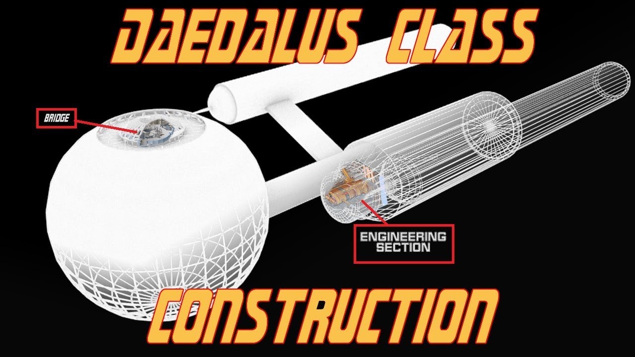 Bbeltdan: Daedalus Class Construction in Blender (Bridge Design) - YouTube
