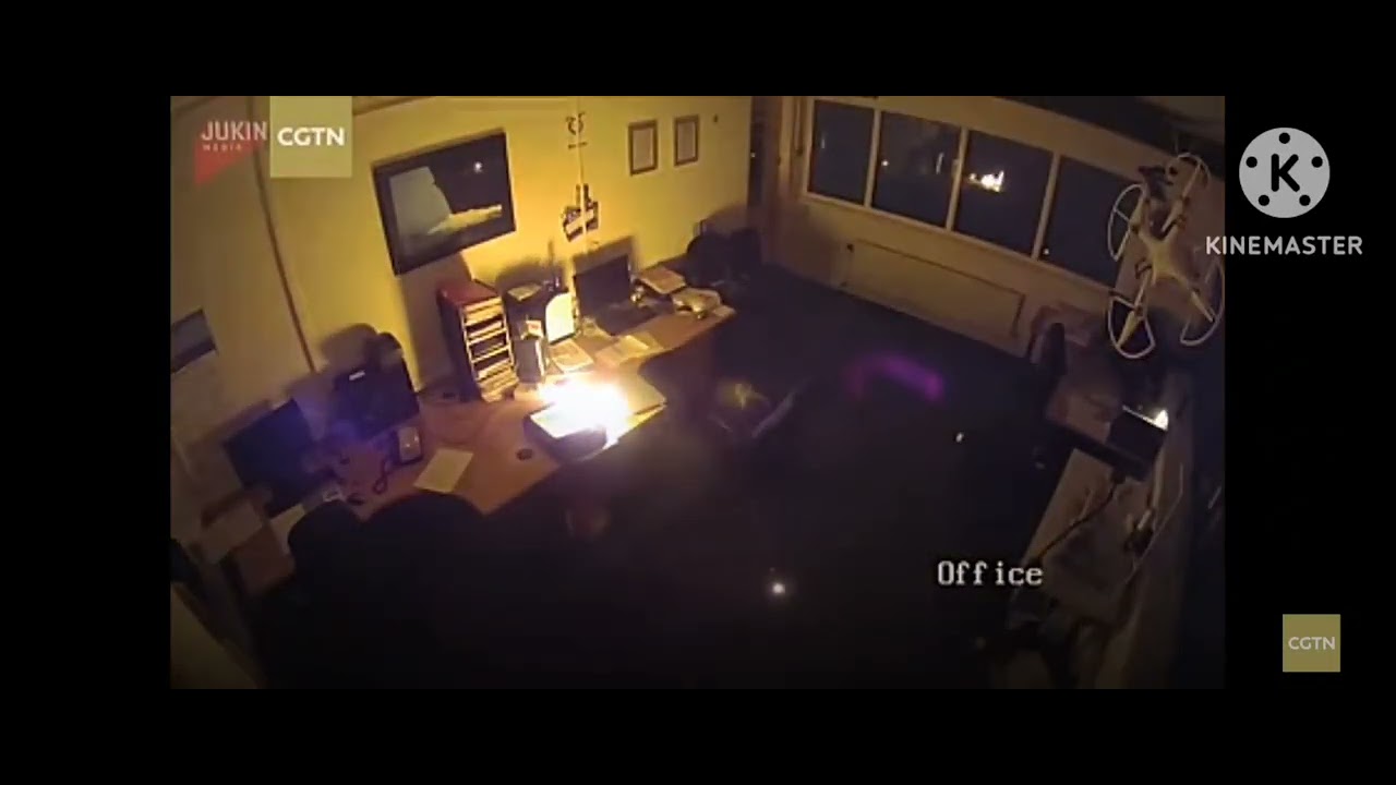 Laptop catching fire - YouTube