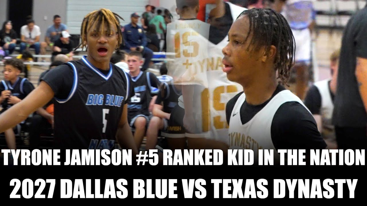 2027 Dallas Blue vs Texas Dynasty Tyrone Jamison Jr is the future !!! - YouTube