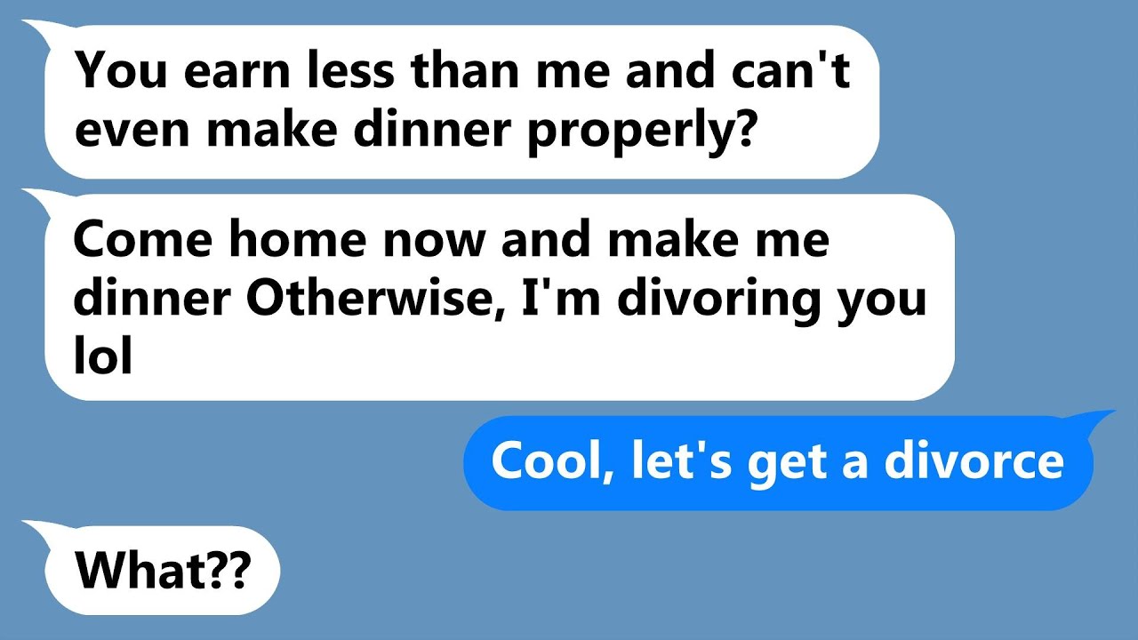 My wife's haughty behavior towards me because I earn less than her has ...