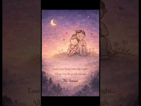 Let it be enough… you’ve done your part 🌙