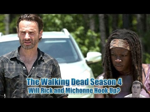 The Walking Dead Season 4 - Will Rick and Michonne Hook Up? - YouTube