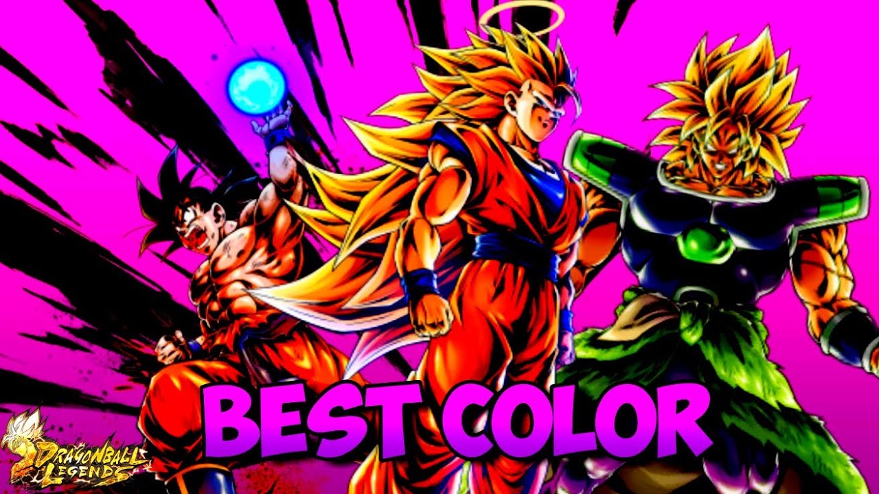 Purple is best color|DB Legends[English]: Team showcase - YouTube