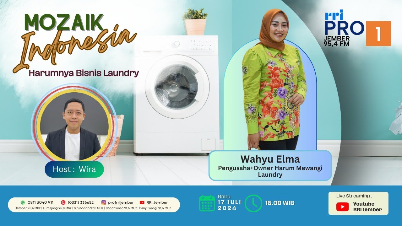 MOZAIK INDONESIA | HARUMNYA BISNIS LAUNDRY - YouTube
