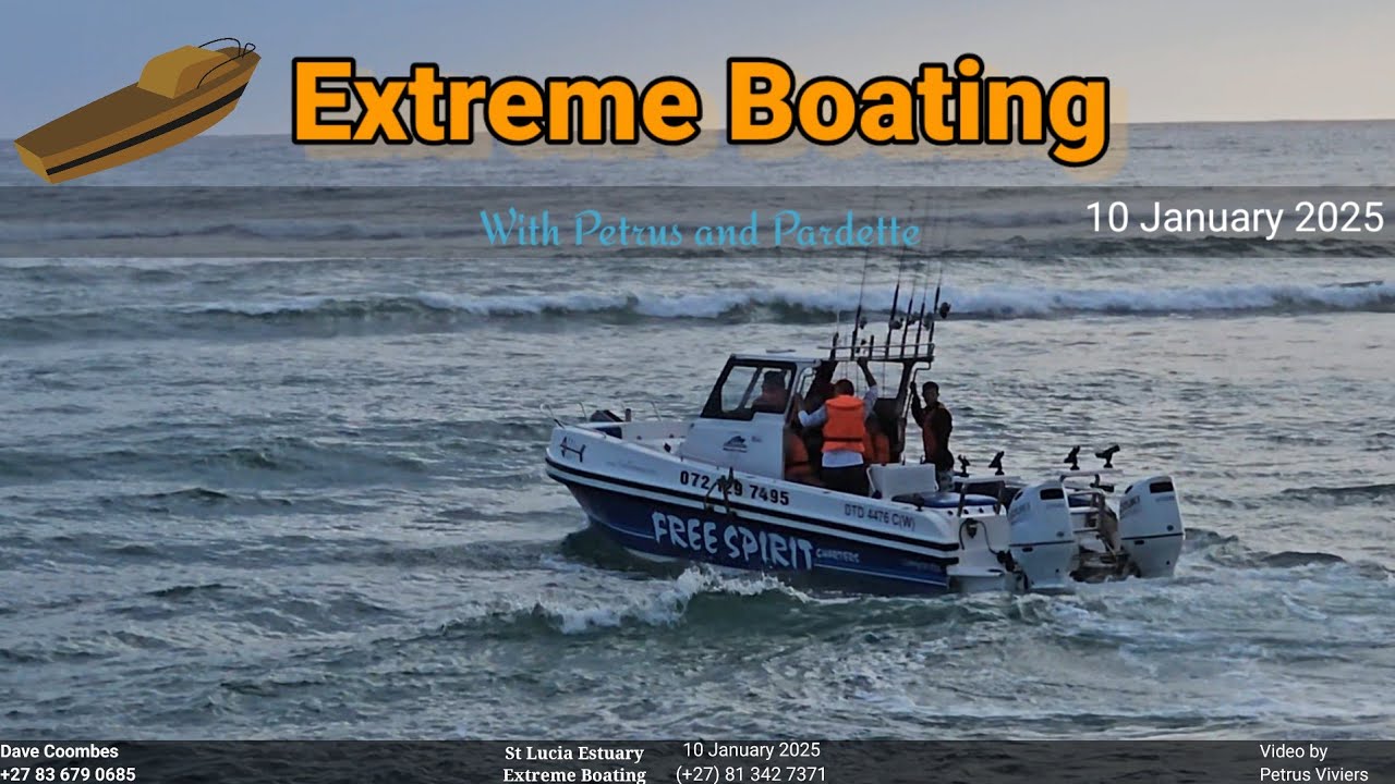 Extreme Boating - 10 January 2025 - Last Maphelane Launch - YouTube