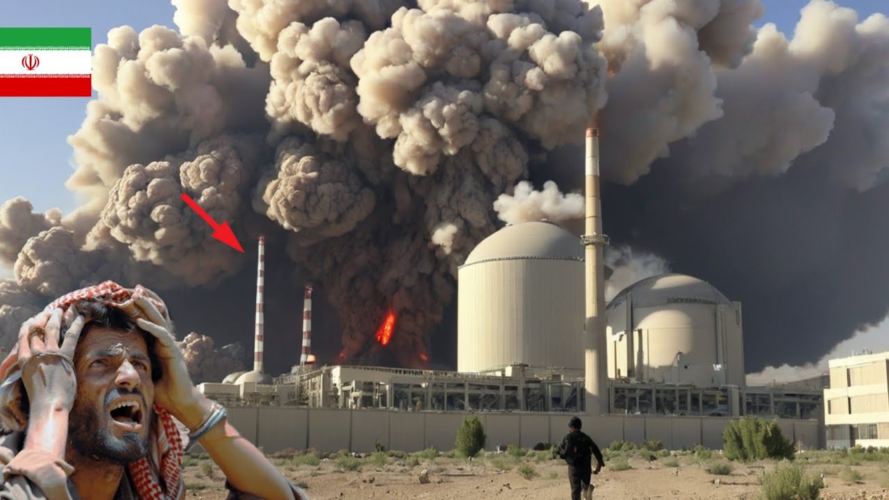 13 MINUTES AGO! US Tomahawk missile sets fire to Iran's largest nuclear ...