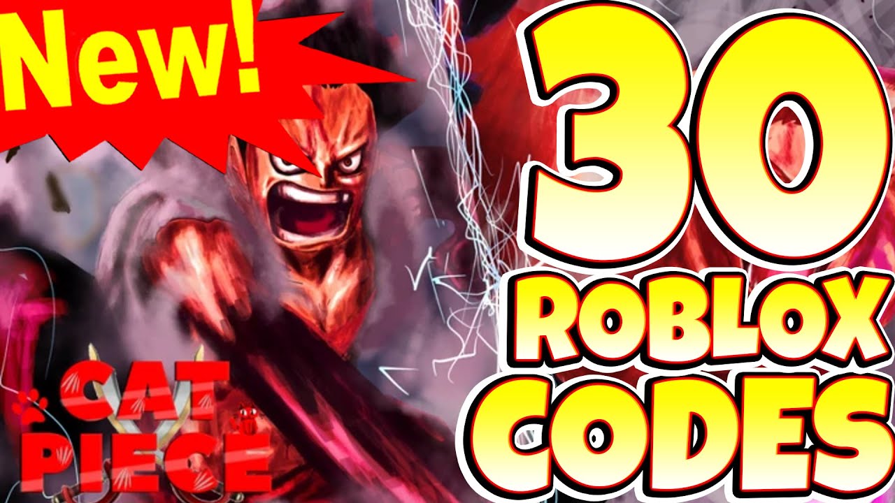 Cat Piece, Roblox, 30 SECRET CODES, ALL WORKING CODES - YouTube