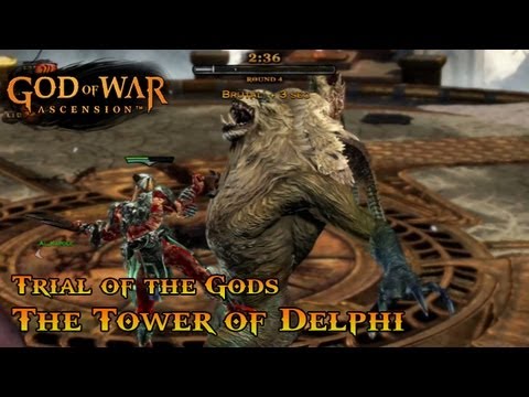 God of War: Ascension- Trial of the Gods- The Tower of Delphi (Killing ...