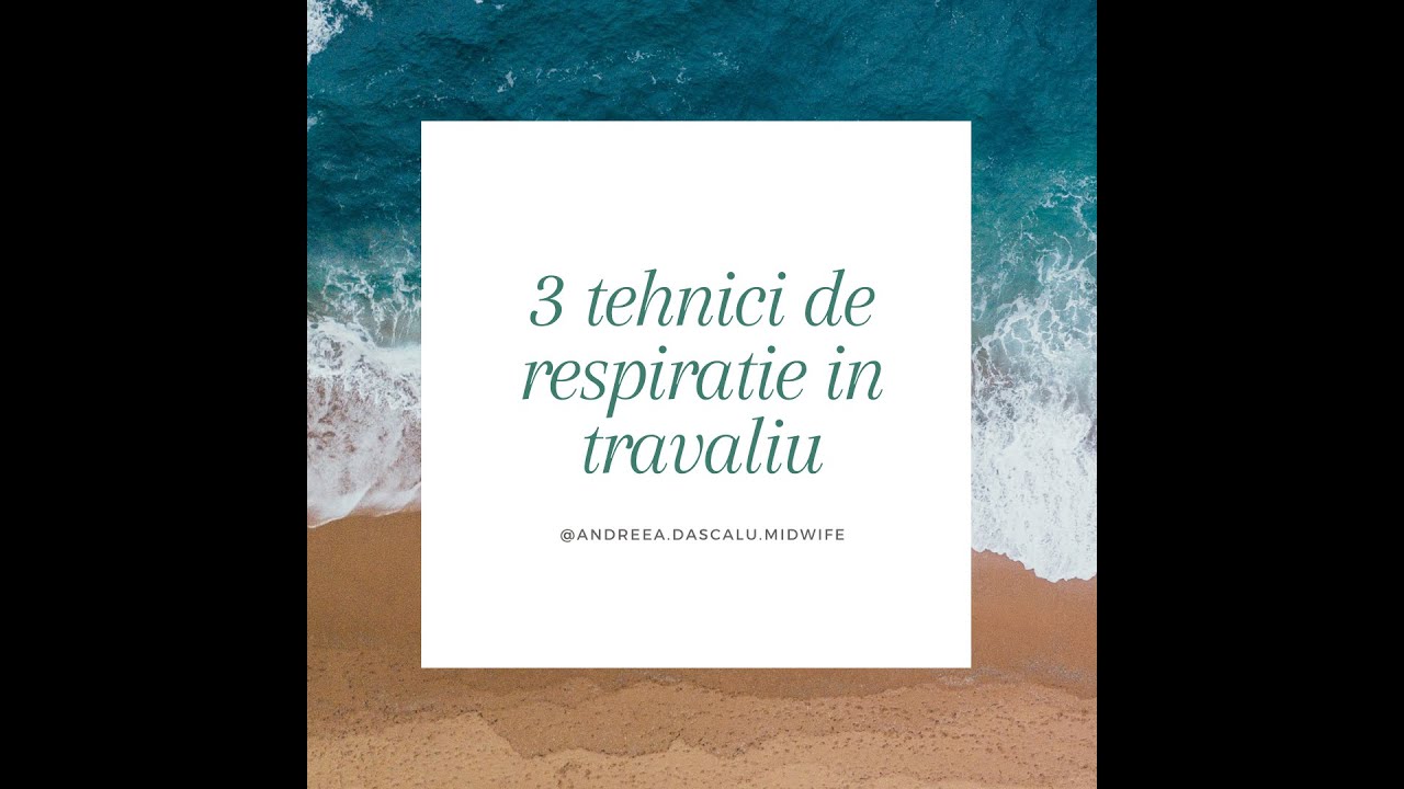 3 tehnici de respirație pentru travaliu și expulzie - YouTube