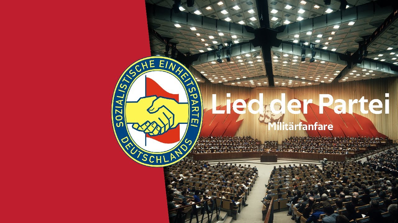 Lied der Partei - Militärfanfare (In Gedenken an Erich Honecker, an die ...