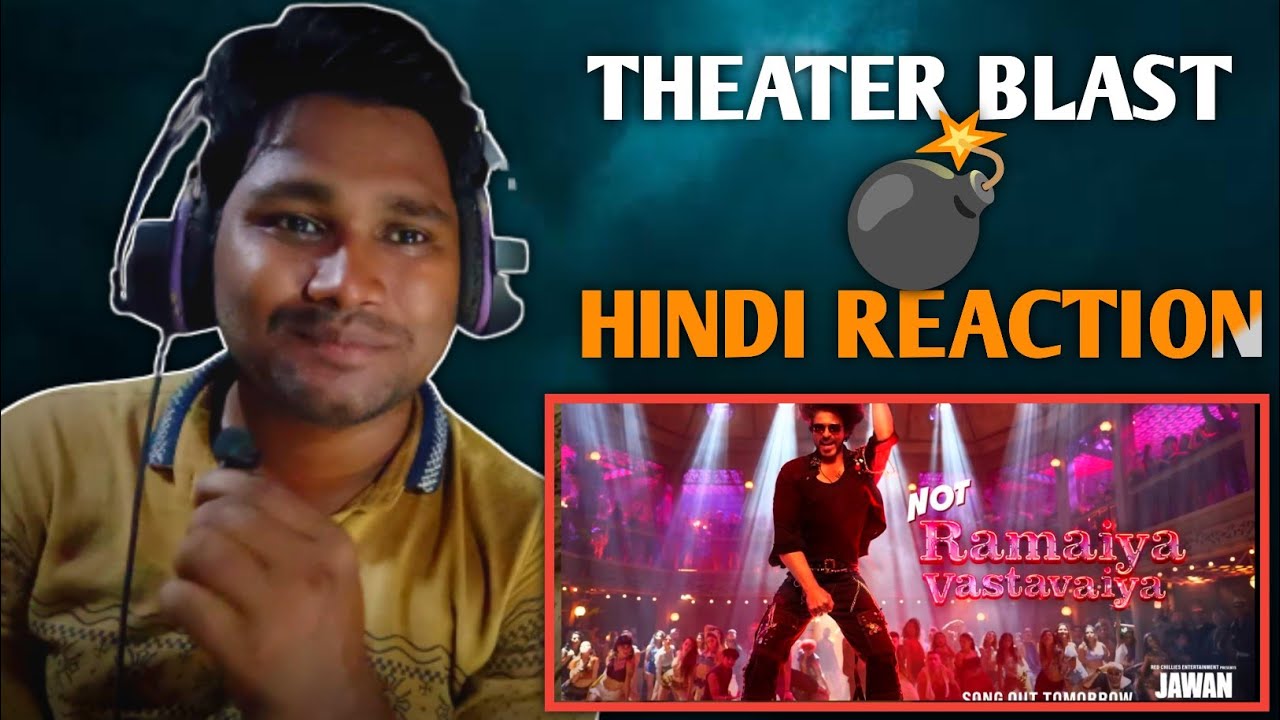 Jawan:Not Ramaiya Vastavaiya Hindi Teaser Raction |Shah Rukh Khan - YouTube