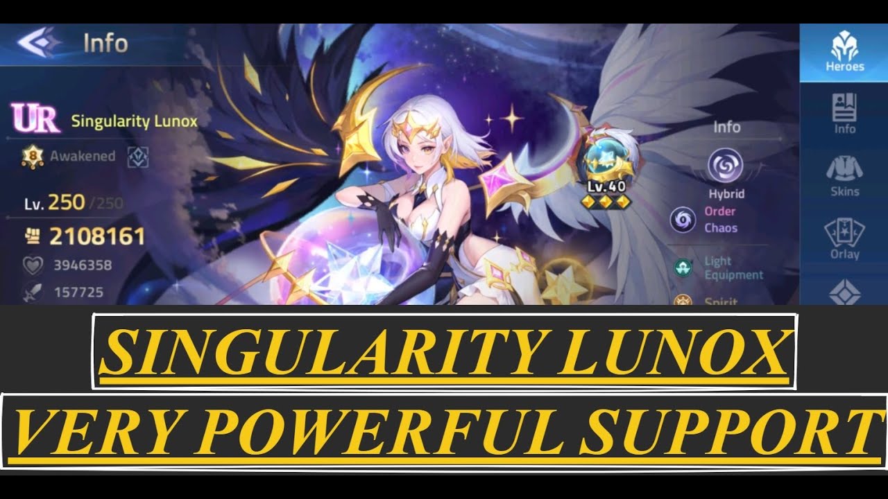 NEW UR LUNOX IS INSANE! Mobile Legends: Adventure - YouTube