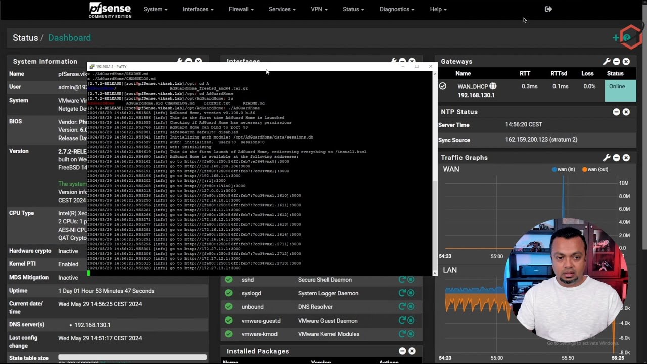 Set up AdGuard Home on pfSense for ad-blocking and tracking protection - YouTube