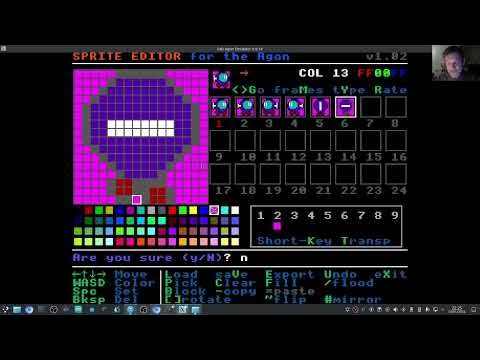 Agon Light 2 demo 08 sprites5 - YouTube