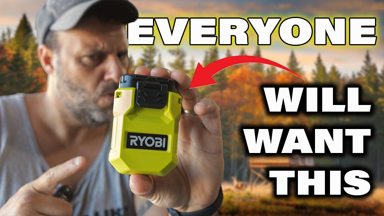 The one Ryobi Tool that everyone will ABSOLUTLY want #ryobi - YouTube