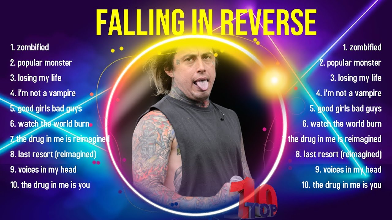 Top Hits Falling In Reverse 2024 ~ Best Falling In Reverse playlist ...