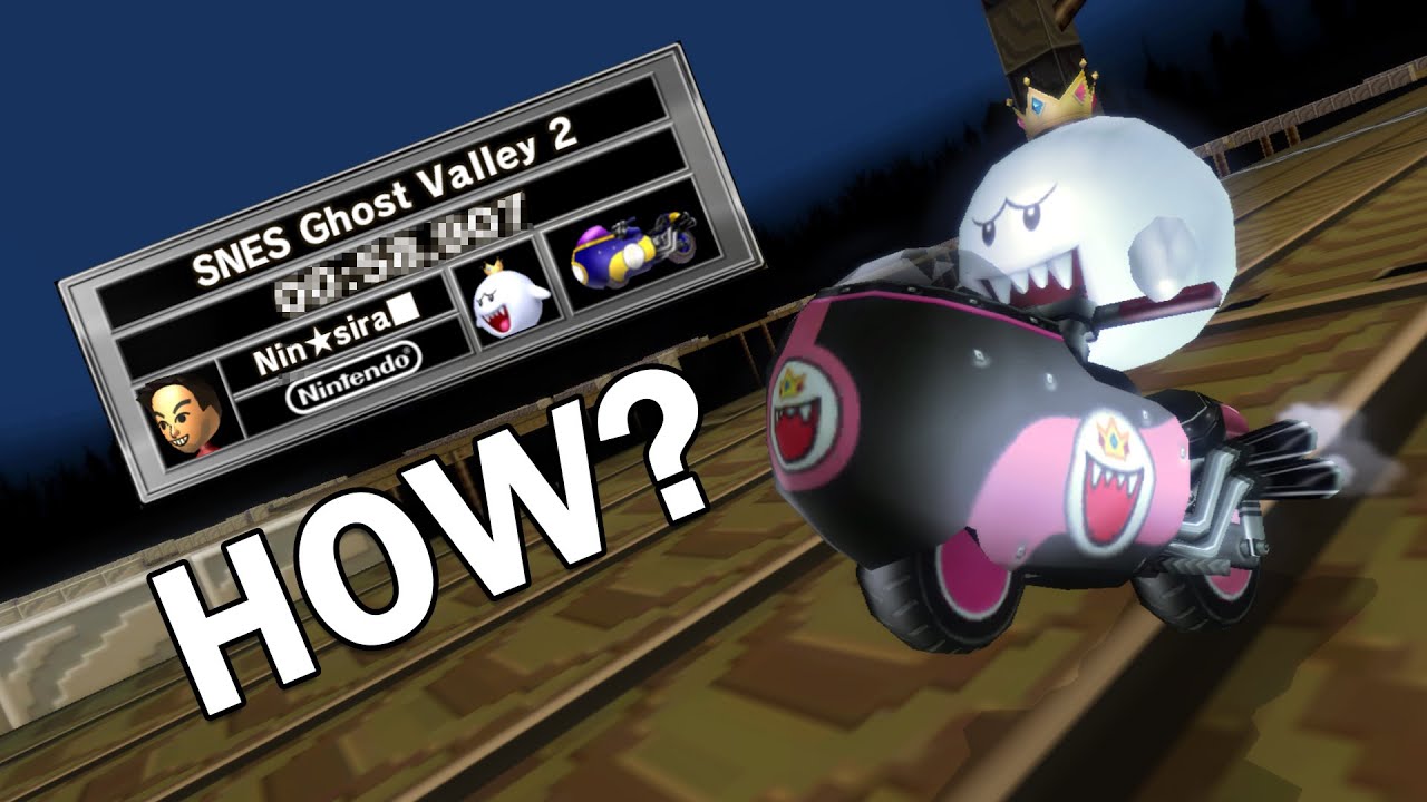 Becoming a staff ghost in Mario Kart Wii (Shell Cup) - YouTube