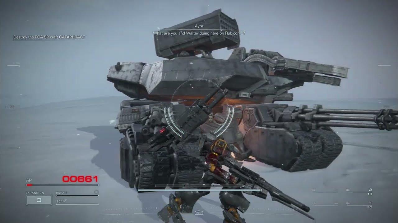 AC6: vs Cataphract (Bazooka, Grenade launcher & Pile bunker) - YouTube