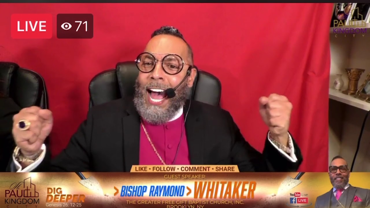 Bishop Whitaker Preaching Virtually At St. Paul Kingdom City - YouTube