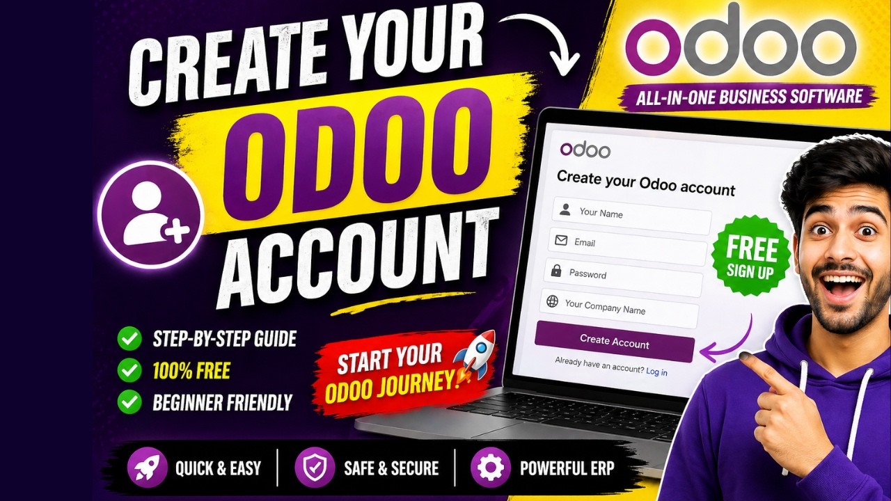 💻 How to Create Odoo Account for Free | Beginner Tutorial - YouTube