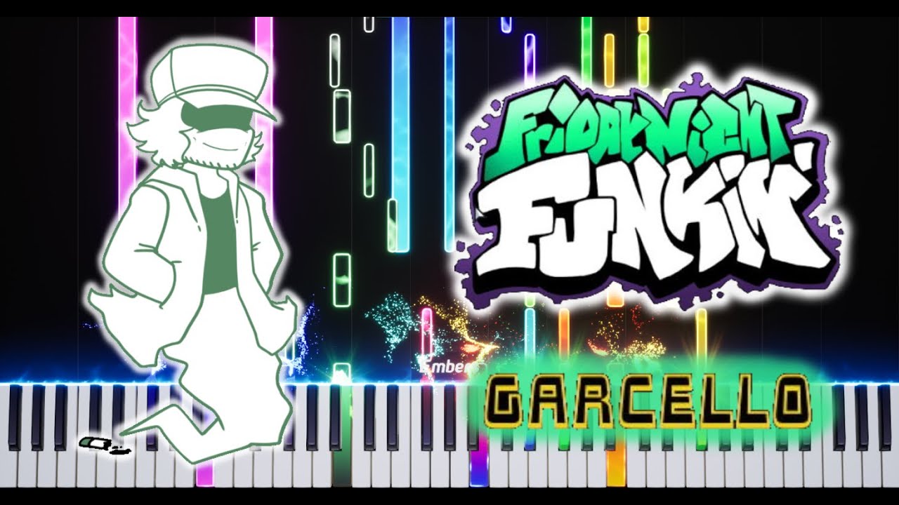 Fading - Friday Night Funkin' VS Garcello - Impossible Piano - YouTube