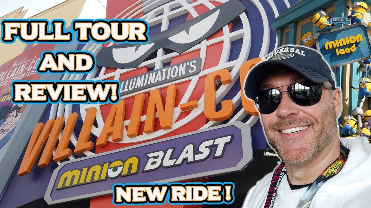 VILLAIN-CON MINION BLAST - FULL TOUR and REVIEW of Universal Studios ...