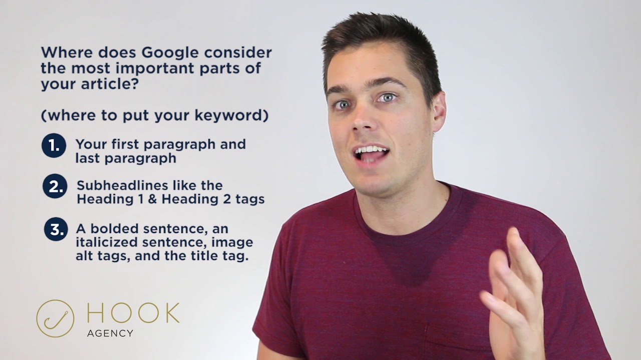 Key Places to Insert Your Keyword on Your Blog Post - YouTube