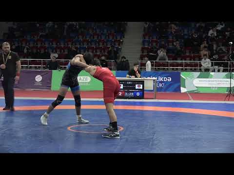 1/16 final FS - 61 kg: Elmin Hüseynov - Elcan Məmmədzadə