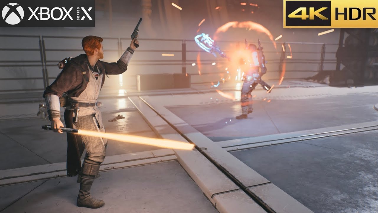 Jedi Survivor - Blaster Stance Combat - 60fps Ray Tracing - YouTube