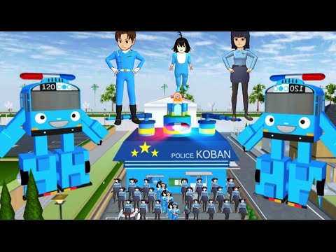 POLISI KOBAN BELI ROBOT TAYO BARU UNTUK MENYERANG PASUKAN MUSUH ...