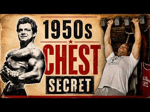 The Forgotten Chest Workout That Built Silver Era Bodybuilders #bodybuilding