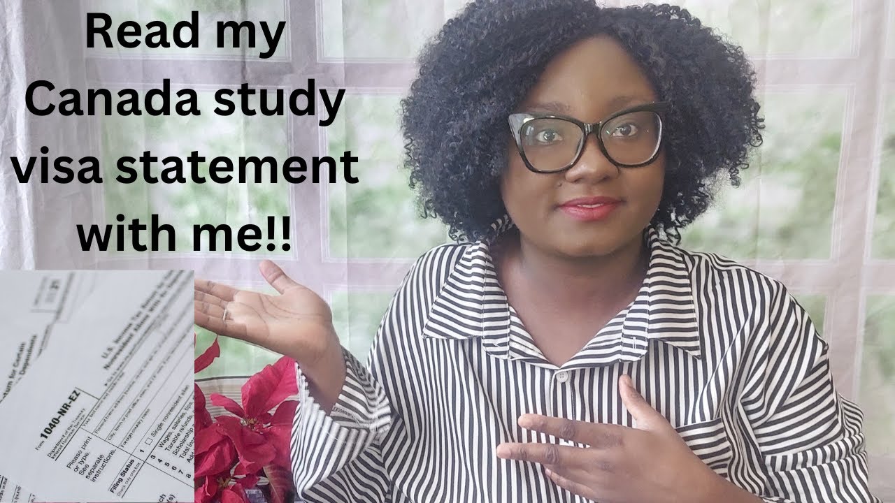 MY Canada Study Visa SOP template - Line by Line!! - YouTube