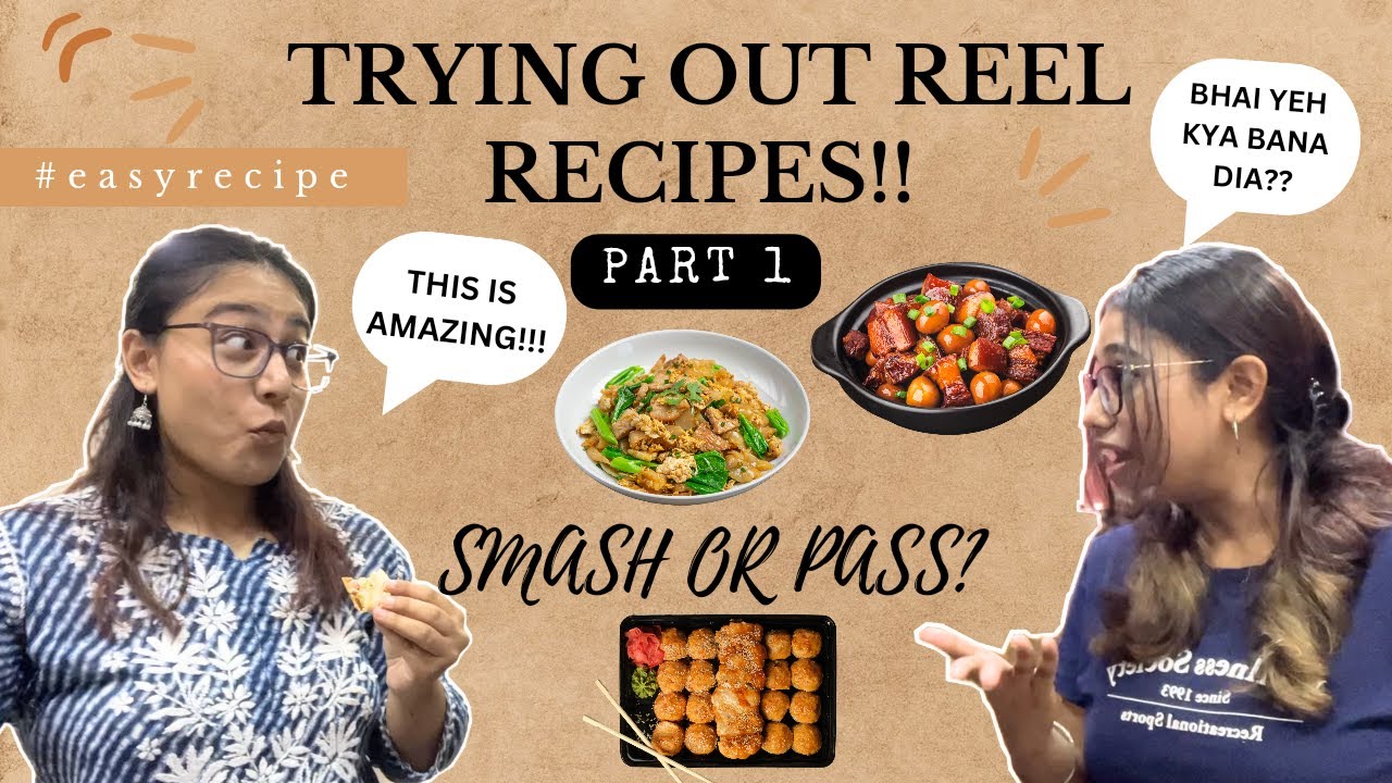 TESTING VIRAL REEL RECIPES || PASS OR FAIL? || - YouTube