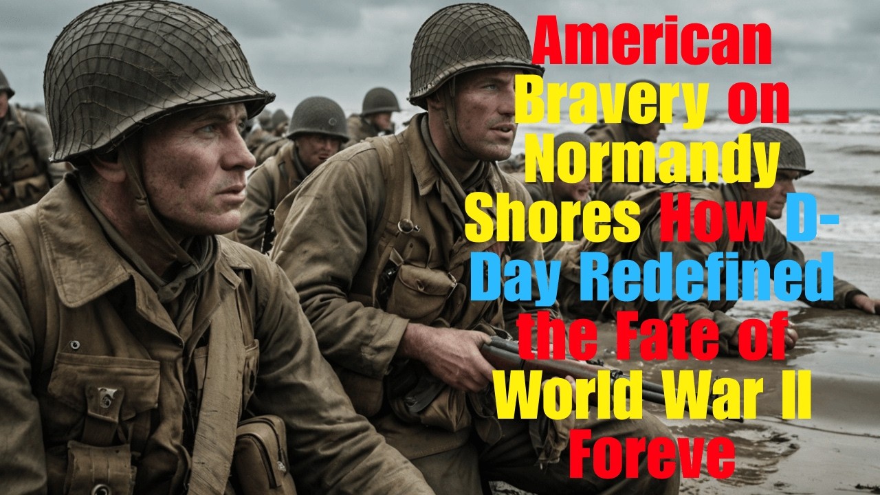 American Bravery on Normandy Shores How D-Day Redefined the Fate of ...