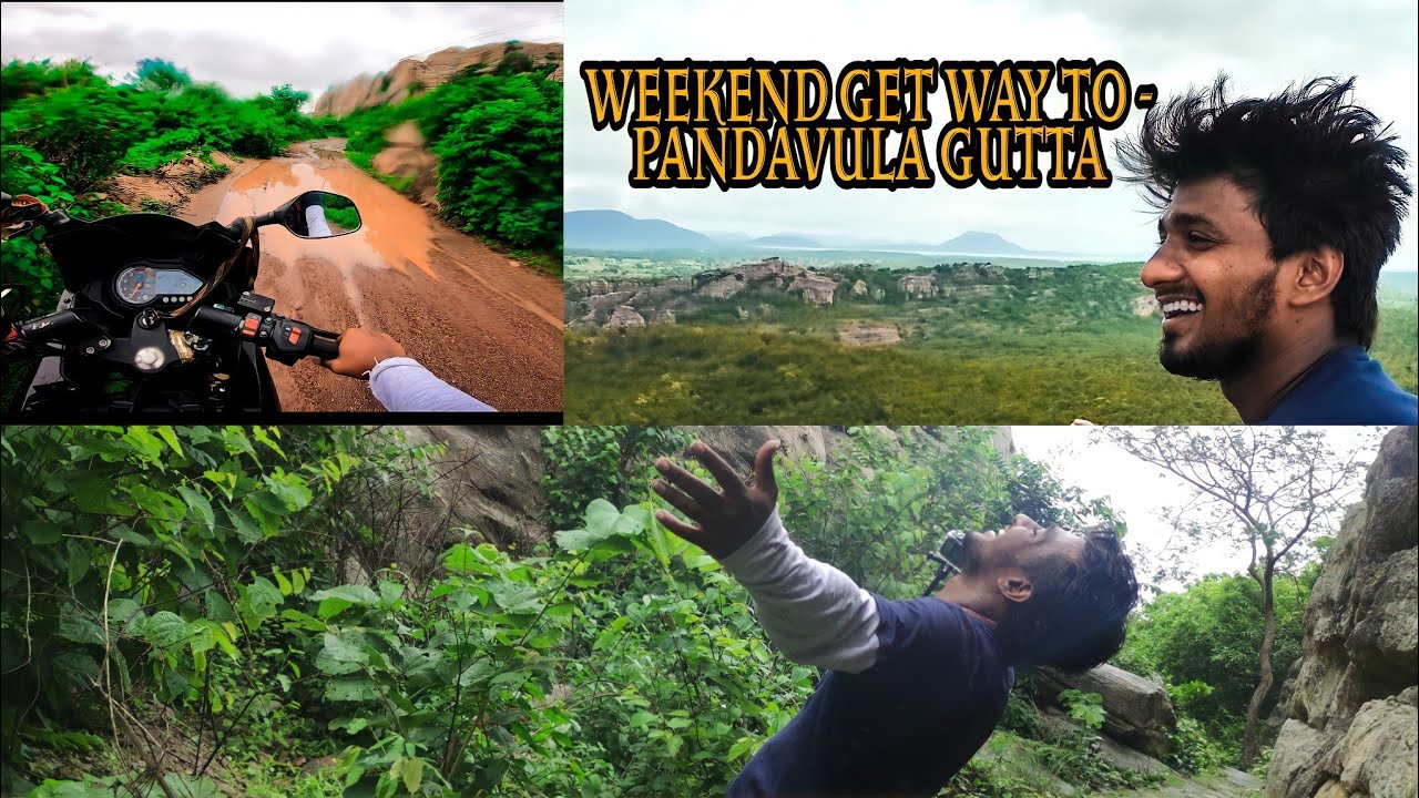 weekend ride to pandavula gutta ||Part -1|| Near Warangal || TELUGU ...
