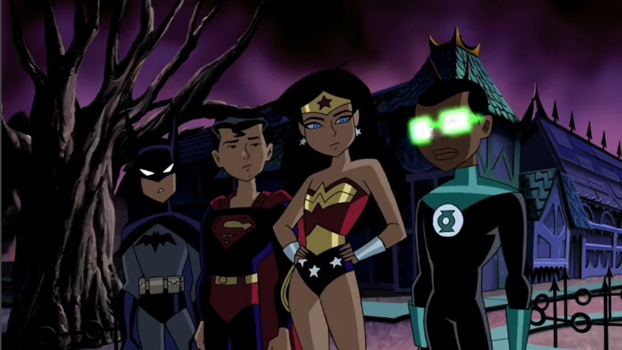 justice league turns into kids justice league unlimited kid's stuff ...