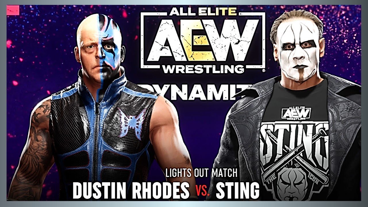 AEW Fight Forever • DUSTIN RHODES vs STING - YouTube