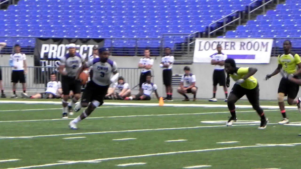 St. Paul's/Frederick football Ravens 7-on-7 quarterfinals 6/15/12 - YouTube