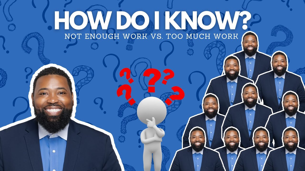How Do I Know If I Have Too Much Work or Not Enough? Contractors Guide ...
