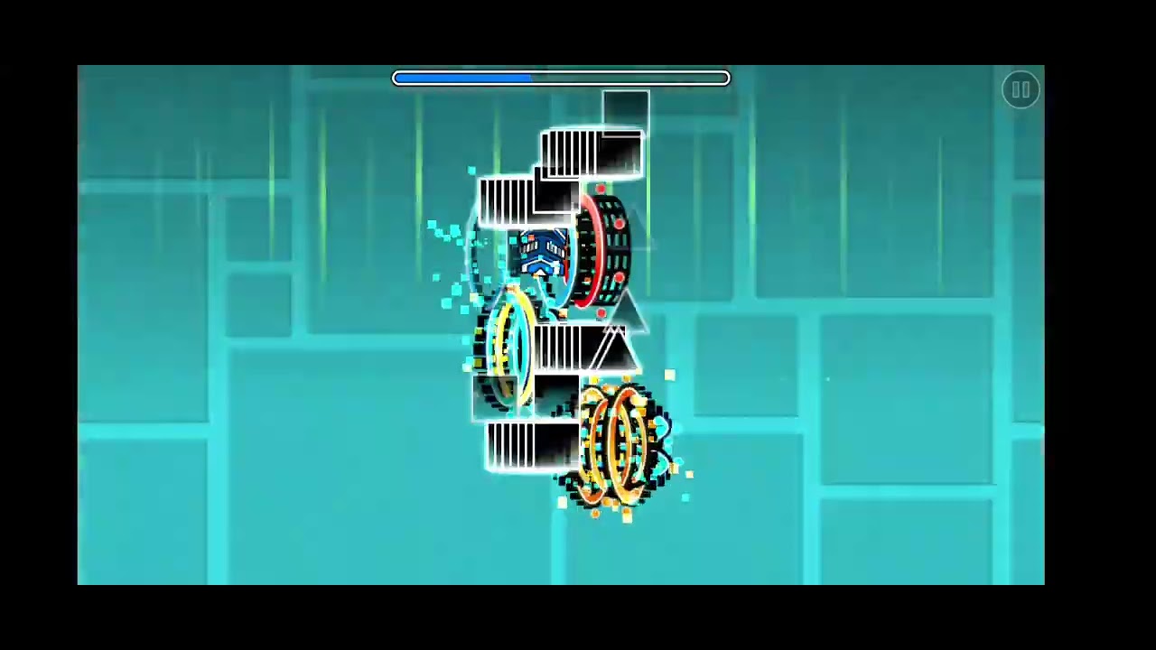 Geometry Dash- The Cracked Road -playtrough - YouTube