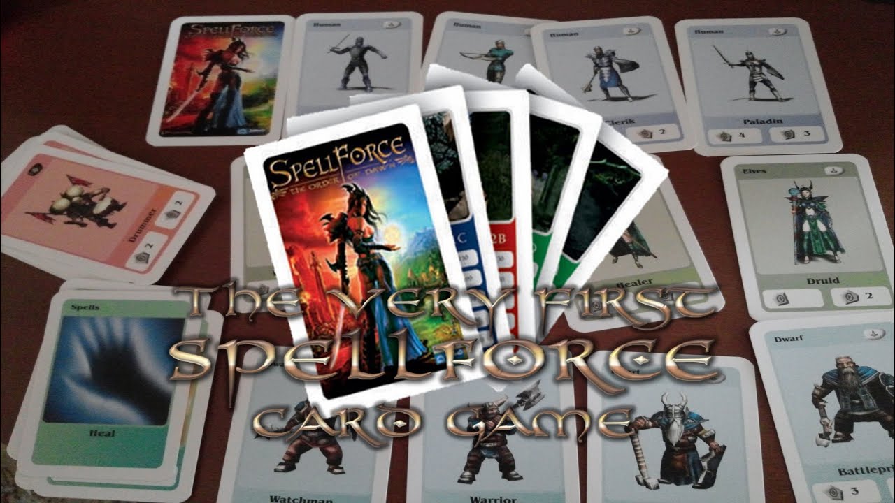 A look at the very 1st official SpellForce (TOoD) Card game - YouTube