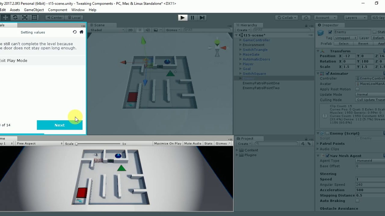 Tweaking Components - Values vs Zombies Unity_17 Linux,Mac,Windows ...