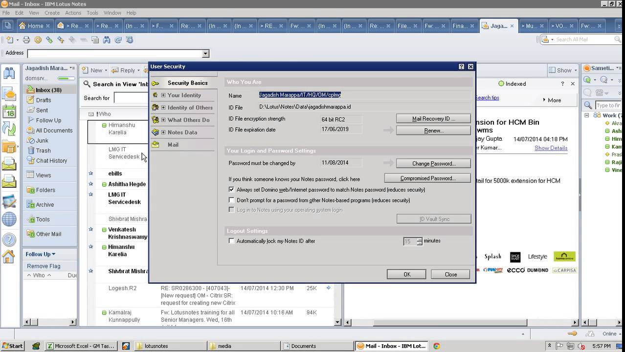 Lotusnotes Training: How To Reset Client Password - YouTube
