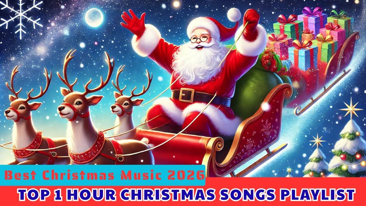 TOP 1 HOUR CHRISTMAS SONGS PLAYLIST 🎄 BEST CHRISTMAS MUSIC 2026 🎅 - YouTube